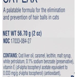 3 Pack Dechra Cat Lax Cat Hairball Remedies, 2-Ounce (Pack of 3)