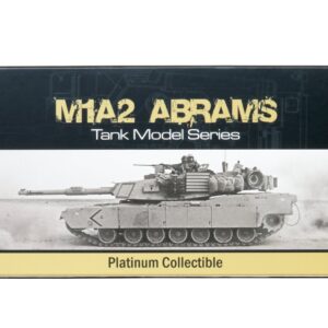 POCO DIVO US M1A2 Abrams Tank Diecast 1/72 Scale Showcase Collection Action Model