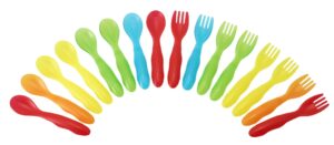 the first years take & toss toddler flatware (pack of 16)