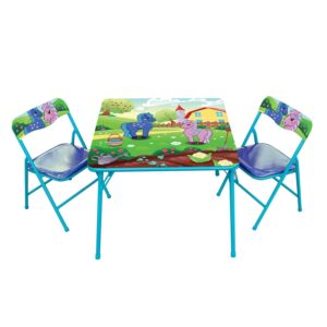 gener8 pony table & chairs, multicolored (gs-75049)