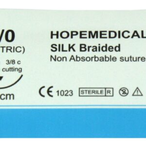 Keebomed-Hopemedical Veterinary Sutures Silk Braided Size 3/0