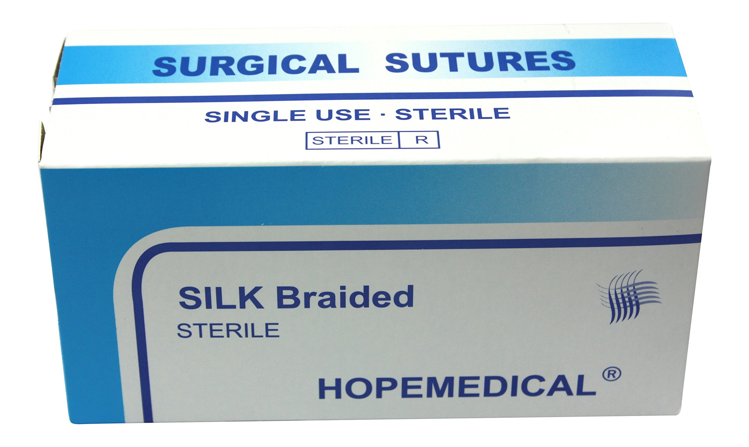 Keebomed-Hopemedical Veterinary Sutures Silk Braided Size 3/0