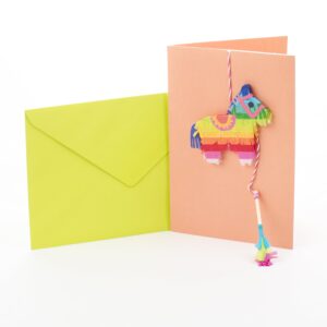 hallmark signature birthday card (mini piñata) (0699rzh4024)