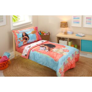 disney moana toddler 4 piece bedding set