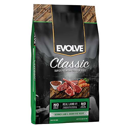 Evolve Classics Lamb and Brown Rice Recipe Dog Food, 14lb