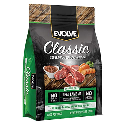 Evolve Classics Lamb and Brown Rice Recipe Dog Food, 14lb