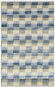 safavieh montauk collection accent rug - 2'6" x 4', gold & multi, handmade flat weave cotton, ideal for high traffic areas in entryway, living room, bedroom (mtk121b)