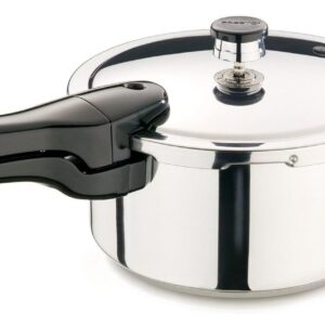 Presto Stainless Steel 01341 4-Quart Pressure Cooker, 4 QT