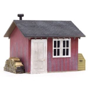 woodland scenics woobr5857 o built-up work shed