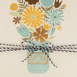 Hallmark Birthday Card for Mom (Bouquet in Jar) (0599RZB1204)