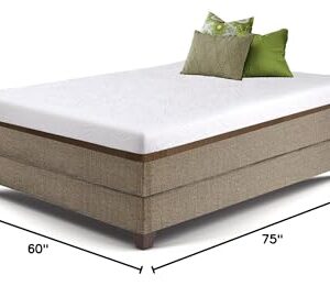 Live and Sleep Ultra RV Mattress, Short Queen Gel Memory Foam Mattress - 12 Inch - Cool Bed in a Box - Camper, Trailer, Truck - RV Short Queen Size