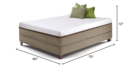 Live and Sleep Ultra RV Mattress, Short Queen Gel Memory Foam Mattress - 12 Inch - Cool Bed in a Box - Camper, Trailer, Truck - RV Short Queen Size