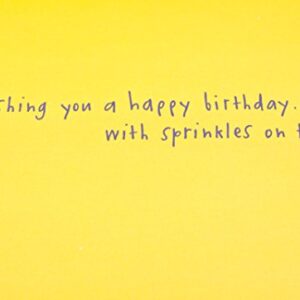 Hallmark Signature Birthday Card (Happy Sprinkles)