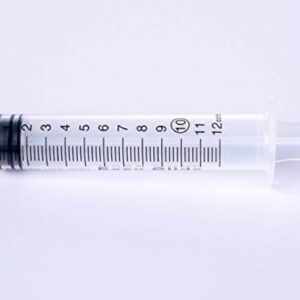 10ml Industrial Syringe with 18 x 1.5 Blunt Tip Needle Protective Cap Included 5 Pack