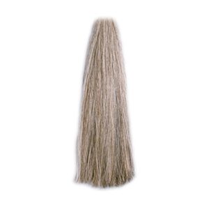 x-long silver grey horse hair - 1/4 lb