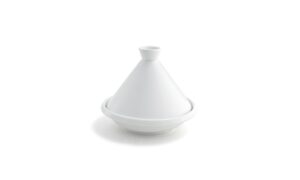 front of the house stn000whp21 tagine, 4.25" height, 4.75" diameter, 3 oz., porcelain, white (pack of 4)