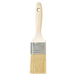 Minwax 427350008 Polyurethane 2" Trim-Black China Bristle Blend Brush/Roller/Applicator, 2 Inch, White