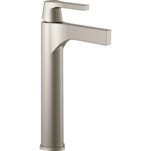 delta faucet 774-ss-dst, stainless zura single handle vessel lavatory faucet