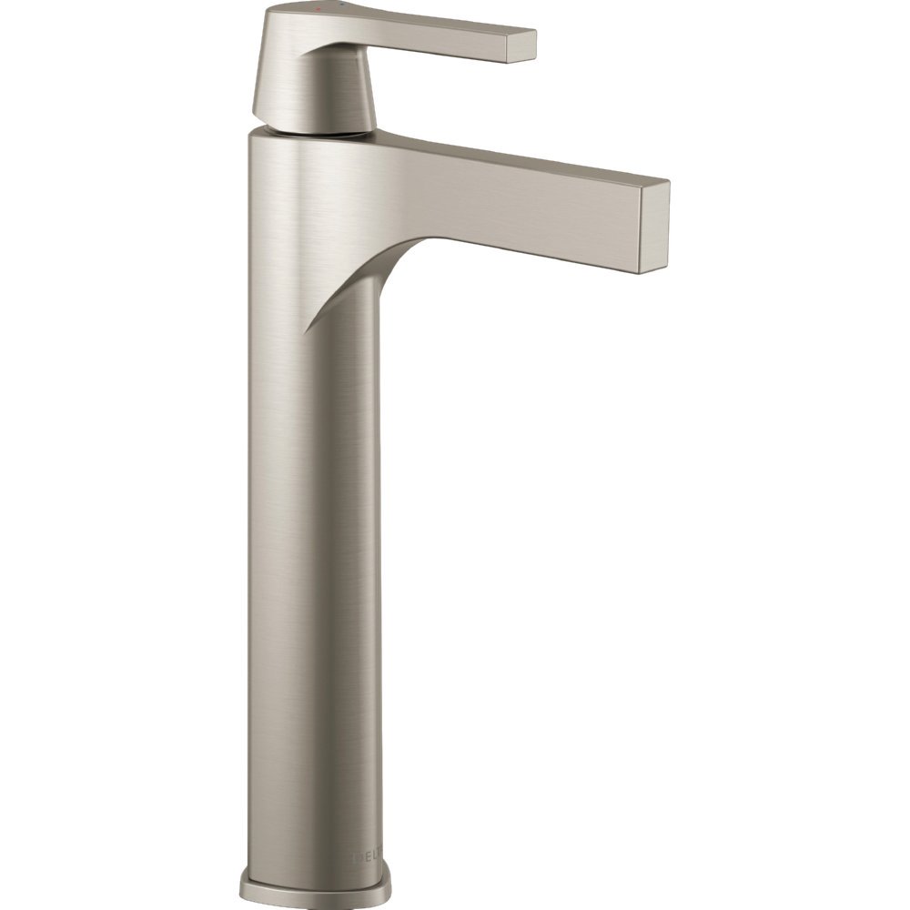 Delta Faucet 774-SS-DST, Stainless Zura Single Handle Vessel Lavatory Faucet