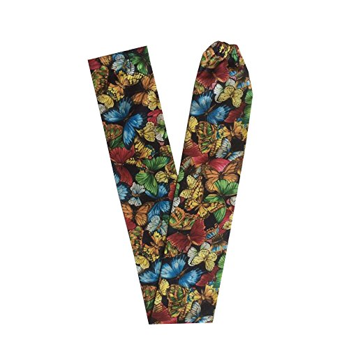 Stethoscope Covers Handmade Variety Patterns Colors 100% Cotton Scrunchie (Butterflies)