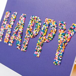 Hallmark Signature Birthday Card (Happy Sprinkles)