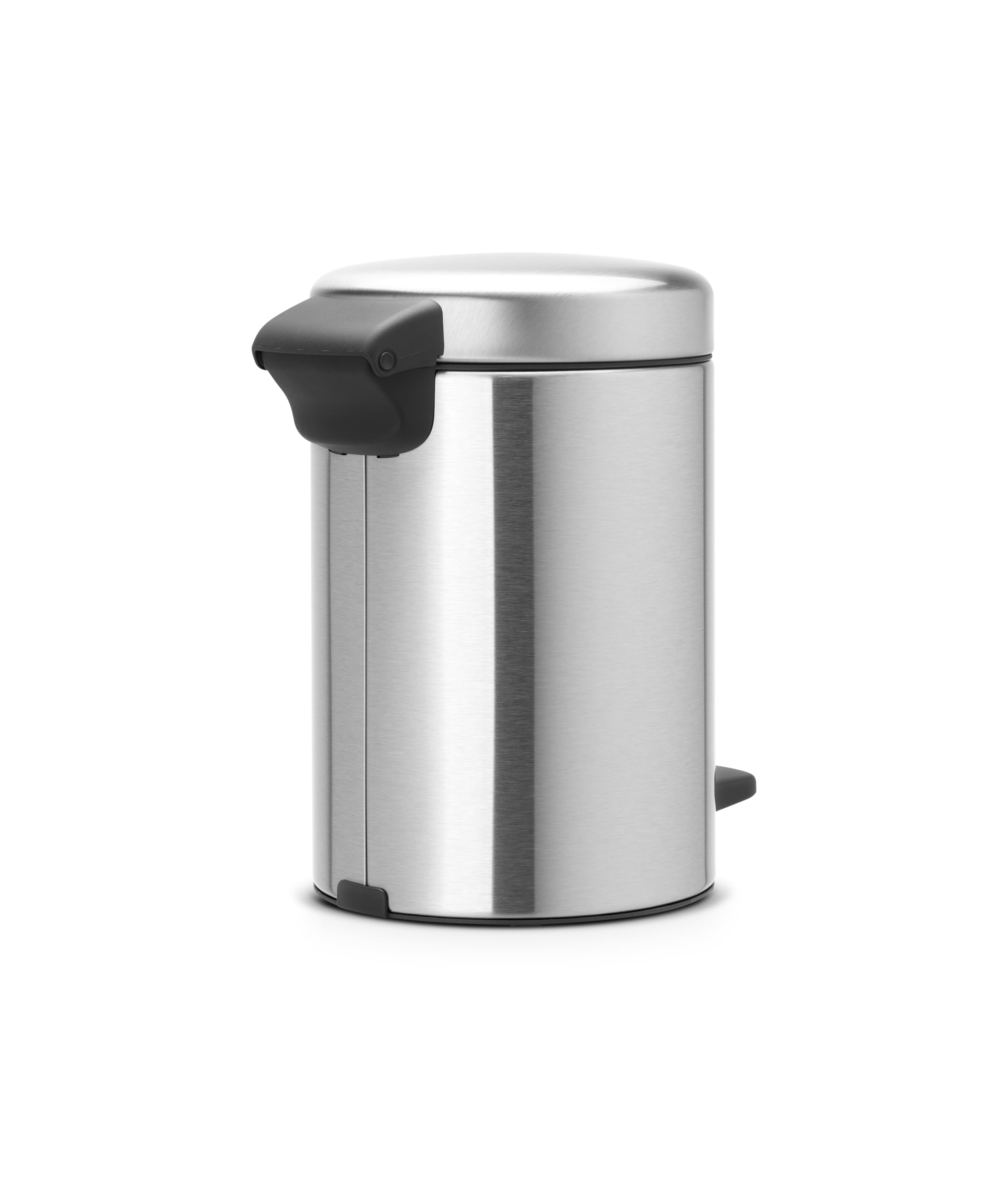 Brabantia Bathroom Pedal Bin 3 L, 0.8 Gal, Matt Steel