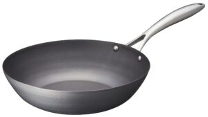 vita craft 2006 rust resistant, non-sticking, super iron, deep fry pan, 11.0 inches (28 cm), frying pan, made in japan, artisan squeeze processing, gas ih compatible