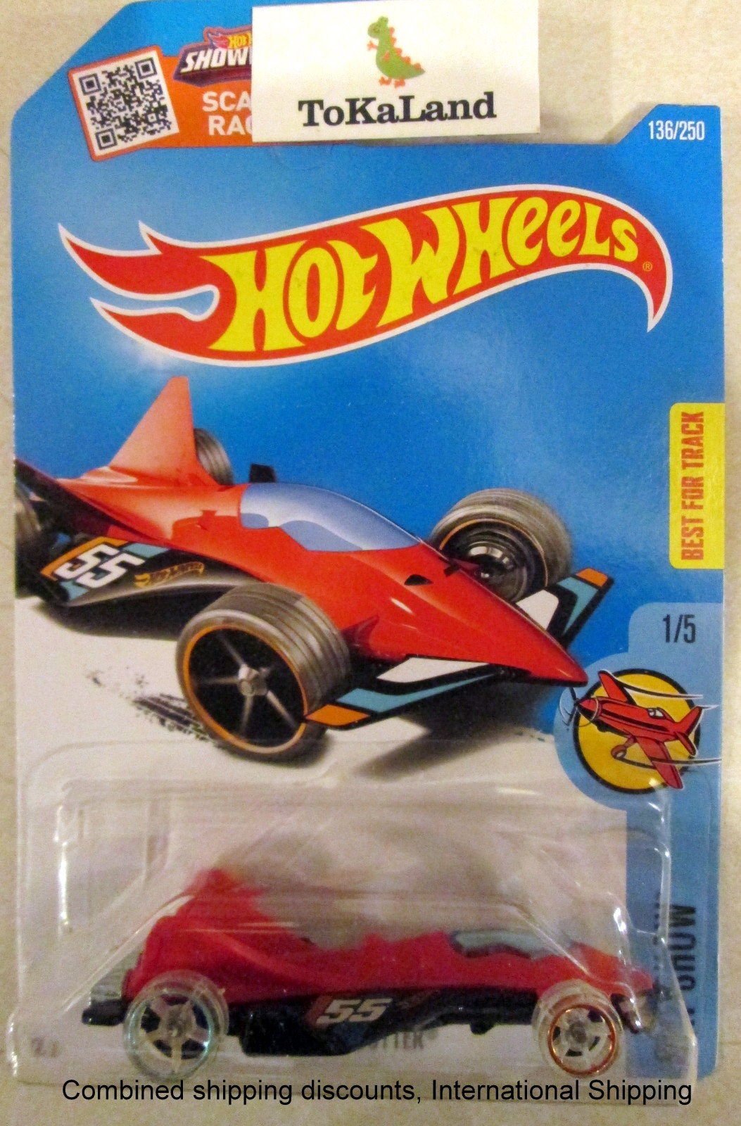 Hot Wheels 2016 136/250 Sky Show 1/5 Red Cloud Cutter Car ^G#fbhre-h4 8rdsf-tg1325385