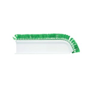 shelf divider angled t-shape white with green parsley- 18" l x 3 1/2 h