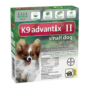 ax advantixii dog 4mon 4-10lb grn by k-9 advantix ii