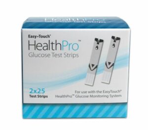 health pro blood glucose test strips (150)