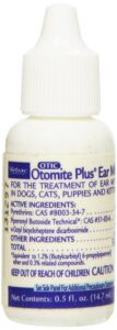 3 pack otomite plus ear mite treatment, 0.5-ounce each