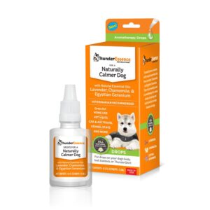 thunderessence dog calming essential oils, 0.5 fl oz drop