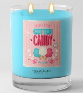 cotton candy 11 oz container candle