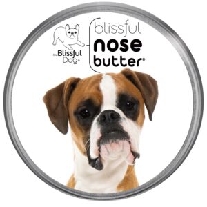 the blissful dog fawn boxer unscented nose butter, 4-ounce