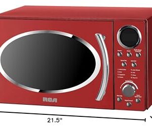 FRIGIDAIRE EMW987RED RCA RMW987-RED 0.9 cu. ft Microwave, Retro Red