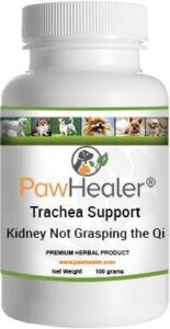 pawhealer breathing problems - trachea support: kidney not grasping the qi formula - herbal remedy for dogs with breathing/wheezing difficulties - premium-grade herbs