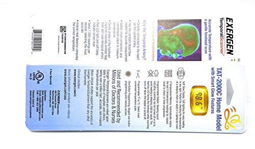 Exergen Temporal Artery Thermometer Model# TAT-2000C