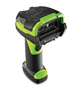 zebra li3678-sr series rugged cordless handheld standard range linear imager with fipd and vibration motor, industrial green (li3678-sr0f003vzww)