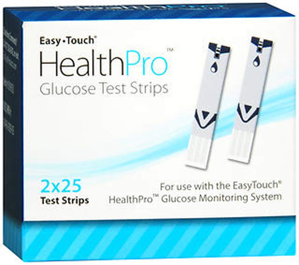 Health Pro Blood Glucose Test Strips (100)