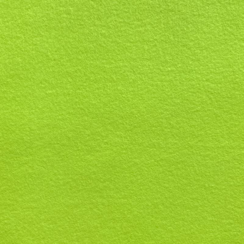 Solid Lime Green Anti-Pill Fleece Fabric by The Yard