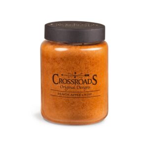 crossroads peach apple crisp candle