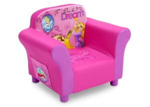 delta children upholstered chair, disney princess , 22.5x17.25x16 inch (pack of 1)