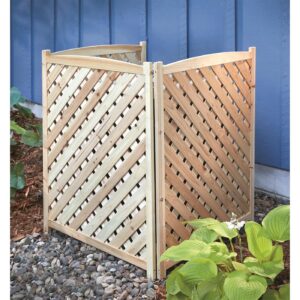 CASTLECREEK Air Conditioner Fence Screen, AC Covers for Outside to Hide Air Conditioner & for Outdoor Privacy