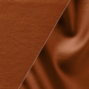 vvivid light brown weatherproof faux leather finish marine vinyl fabric (1.5ft x 54")