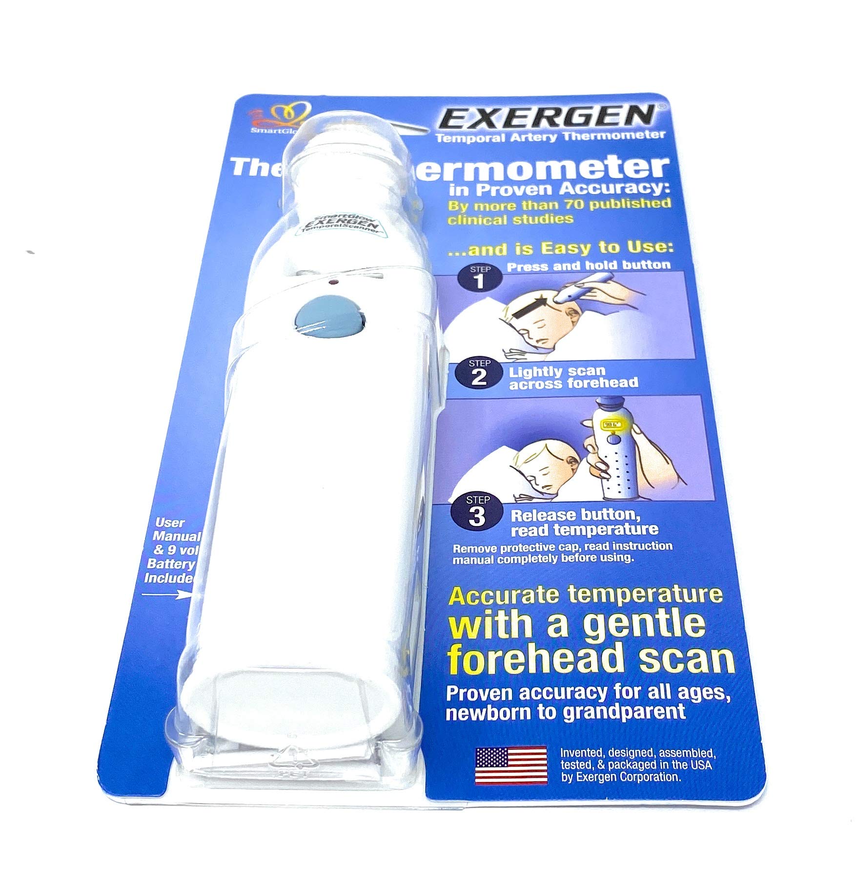 Exergen Temporal Artery Thermometer Model# TAT-2000C