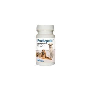 prohepatic liver support chewable tablets for large dogs (60 count)