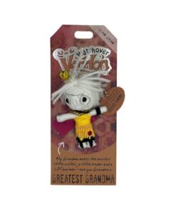 watchover voodoo 3-inch greatest grandma - handcrafted gift to bring good luck and positivity everywhere you go