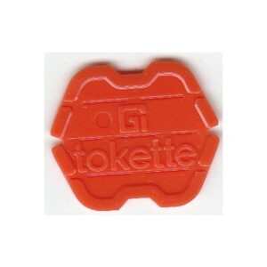 100 Tokettes Type 1 Greenwald (Gi) Laundry Tokens