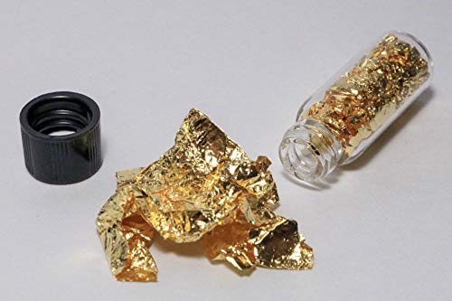 Gold Metal 99.999% Pure Element 79 Au Chemistry Sample Foil - Science Experiment - Chemistry kit - Periodic Table, Element Collection, Transition Metals